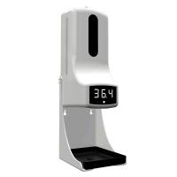 China K9 Pro Plus Thermometer Wall Mounted Hand Sanitizer Soap Dispenser 1000ml 10cm for sale
