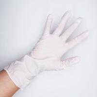 China FDA Disposable Medical Examination Nitrile Gloves Powder Free SML for sale