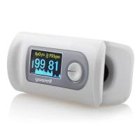 China Plastic material white finger pulse oximeter for hospital oximeter for sale