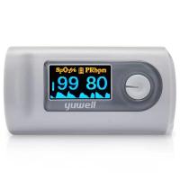 China Plastic material white finger pulse oximeter for hospital oximeter for sale