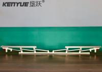 China White Double Switch Medical Bed Side Rail Hexapole Aluminum Alloy for sale
