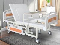 China Home Electric Nursing Bed With Bedpan Detachable Wheelchair White for sale