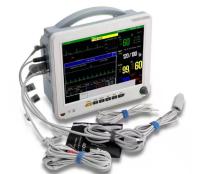 China ABS material white portable electrocardiograph all-in-one machine for patient medical for sale