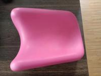 China Stainless Steel PU Leg Holder Pink Parts For Hospital Beds For Delivery Beds for sale