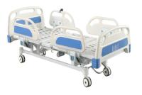 China ICU Ward Room Electric Hospital Beds Blue And White for sale