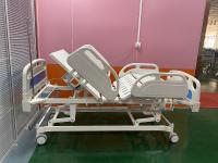 China ICU Ward Room Electric Hospital Beds Blue And White for sale