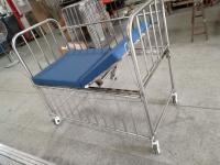 China Stainless Steel Material Infant Hospital Bed Medical for sale