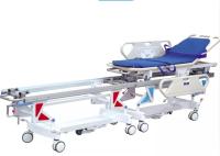 China Hospital ABS Emergency Stretcher Trolley Hydraulic Adjustable For Patient Transfer for sale