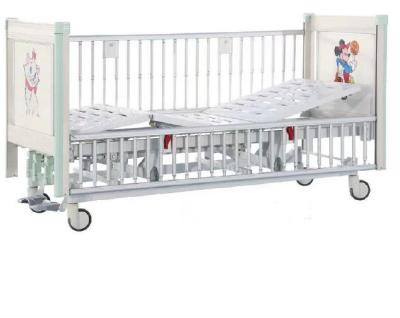 China White Hospital Baby Crib With Cartoon Pictures OEM Available for sale