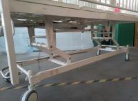 China White Hospital Baby Crib With Cartoon Pictures OEM Available for sale