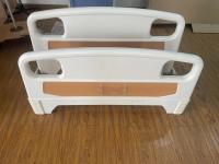 China Wood Grain Color PP Hospital Bed Headboard For Hospital Medical for sale
