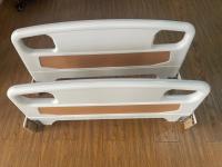 China Wood Grain Color PP Hospital Bed Headboard For Hospital Medical for sale