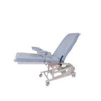 China Electric Obstetric Delivery Table Medical Blue Color for sale