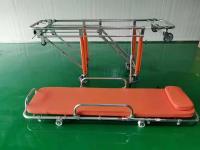 China Aluminum alloy material portable hospital emergency folding stretcher adult stretcher for sale