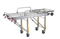China Aluminum alloy material portable hospital emergency folding stretcher adult stretcher for sale