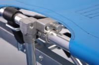 China Aluminum alloy material can lift hospital emergency stretcher car for sale
