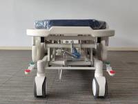 China Adjustable Height Adjustable Blue Hospital Emergency Transporter for sale