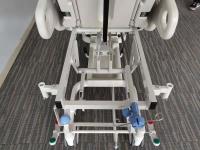 China Adjustable Height Adjustable Blue Hospital Emergency Transporter for sale