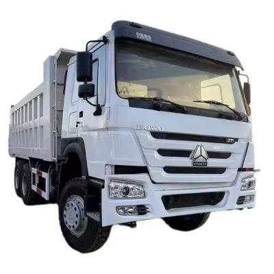 China High Capacity 40 Ton 6x4 371HP 375HP Sinotruk Howo Used Tipper Dump Truck For Africa for sale