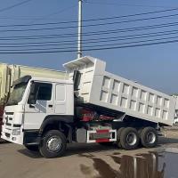 China High Capacity 40 Ton 6x4 371HP 375HP Sinotruk Howo Used Tipper Dump Truck For Africa for sale