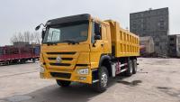 China Affordable Refurbished Sinotruk Howo 375HP 6x4 Dump Truck with Manual Transmission for sale