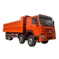 China 40 ton 12 tyres Howo 8X4 336HP 371HP 420 HP Second Hand Tipper Truck with Consumption for sale