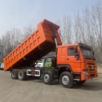 China 40 ton 12 tyres Howo 8X4 336HP 371HP 420 HP Second Hand Tipper Truck with Consumption for sale