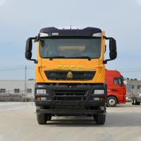 China construction machine howo used 8x4 tipper trucks in Ghana Heavy truck Steering Left for sale