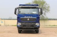 China Used HOWO 440hp 8X4 Dump Truck with 30 Tons Load Capacity and 7.6x2.35x1.5m Cargo Tank for sale
