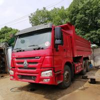 China 10 Forwards Transmission Used Sinotruk HOWO 6X4 Dump Truck 371HP with WEICHAI Engine for sale