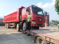 China Howo 8x4 371hp 50ton Euro 2 Driving Second Hand Dump Truck Used Tipper Truck for sale