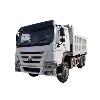 China 6 Cylinders Manual Transmission 371HP Sinotruk Howo Refurbished Used 6x4 Dump Truck for sale