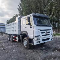 China 6 Cylinders Manual Transmission 371HP Sinotruk Howo Refurbished Used 6x4 Dump Truck for sale