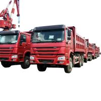 China 5.3-6.2M Cargo Tank Length Chinese Second Hand Sinotruk Howo 6x4 371hp Dump Trucks for sale