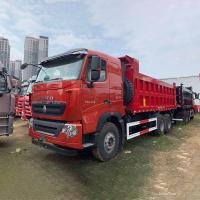 China 5.3-6.2M Cargo Tank Length Chinese Second Hand Sinotruk Howo 6x4 371hp Dump Trucks for sale