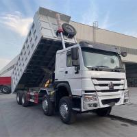 China Powerful 2023 HOWO 371HP RHD 8X4 Dump Truck with Euro 3 Emission Standard 12700 GVW for sale
