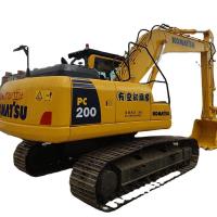 China 90% Komatsu PC200 Excavator with and 125x150mm Cylinder Diameter x Stroke for sale