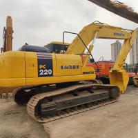 China 20 Ton Variable Piston Pump Hydraulic Used Komatsu Excavator PC200 Crawler Excavator for sale