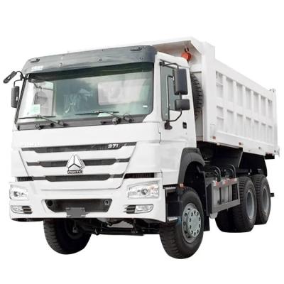 China Sino Howo Dump Tipper Truck 375HP Euro 3 Second Hand Drive for Engineering Transportation for sale