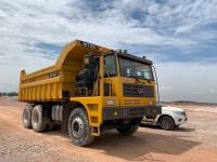 China 2 Reverse Shift MT60 MT86 MT106 Mining Truck 6X4 60-70 Ton Payload Off Road Tipper Truck for sale