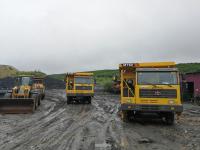 China 2 Reverse Shift MT60 MT86 MT106 Mining Truck 6X4 60-70 Ton Payload Off Road Tipper Truck for sale