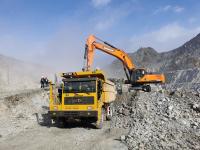 China 2 Reverse Shift MT60 MT86 MT106 Mining Truck 6X4 60-70 Ton Payload Off Road Tipper Truck for sale