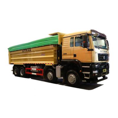 China 24 Cubic Meter Tipper Dump Truck for Sinotruck Howo 12 Wheeler Euro 5 Rhd 50tons 8x4 for sale