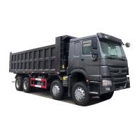 China Sinotruck 8*4 371hp Dump Truck Cargo Tank Length 5.3-6.2M Multimedia System Included for sale
