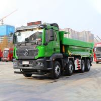 China Shacman F3000 8x4 Tipper Dump Truck in Tanzania Manual Window and Dimensions L x W x H for sale