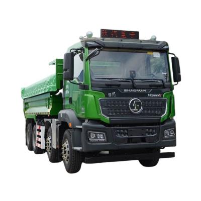 China Normal Driver's Seat Shacman 8x4 371 375 380 420 hp 12 Wheeler 40ton Tipper Dumper Trucks for sale