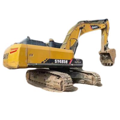 China Affordable Sany 50 ton excavator SY485 used with 2.2-3.1m3 bucket capacity and performance for sale