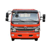 China Double Row Dongfeng Captain K6 Tipper Truck 130hp 6 Wheels Diesel 4*2 Engine Capacity 4L for sale
