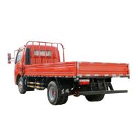 China Double Row Dongfeng Captain K6 Tipper Truck 130hp 6 Wheels Diesel 4*2 Engine Capacity 4L for sale