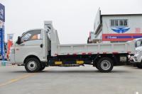 China Used Dongfeng W17 102hp Left Hand Drive 2 Seats 2 Airbags Single Row 4*2 Light Dump Truck for sale